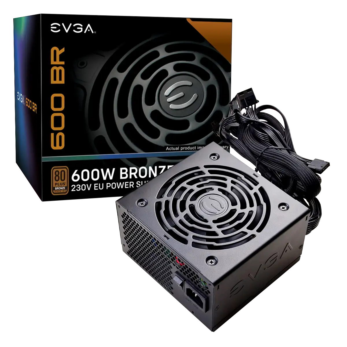 بورسبلاي EVGA 600 BR 80+ BRONZE 600W - كلش زين