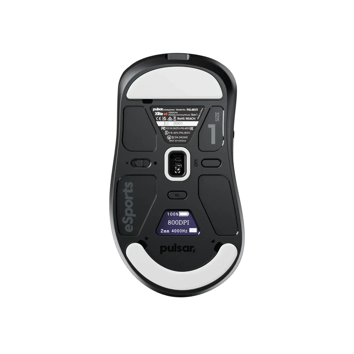 ماوس Pulsar Xlite v4 eS Mini Gaming Mouse - كلش زين